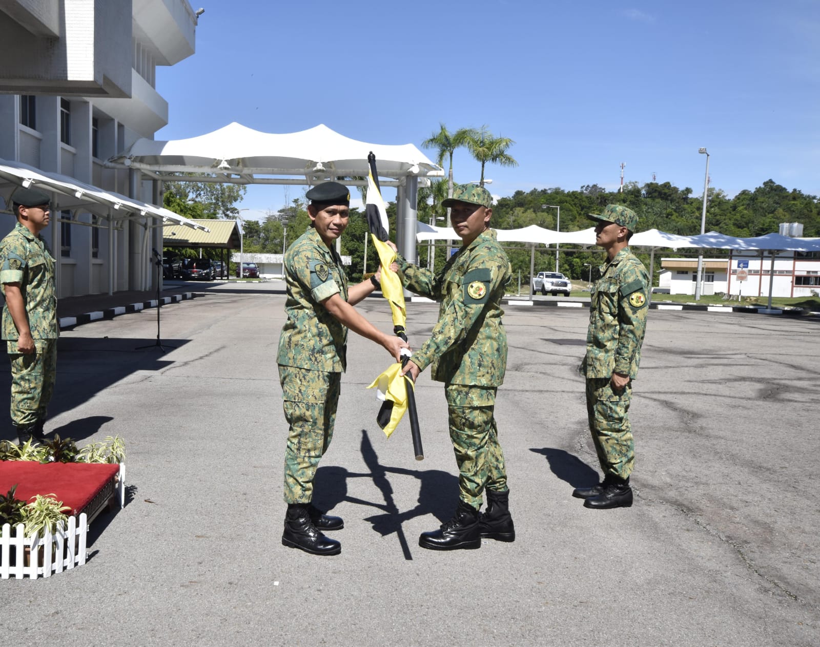 News Headlines - FLAG HANDOVER CEREMONY TO THE RBLF SHOOTING...